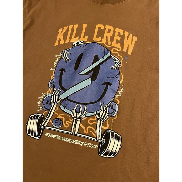Shirts | Kill Crew Smiley Skeleton Jiu Jitsu Fighting Tshirt Xl Porrada ...